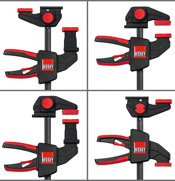 New from Bessey - one-handed table clamp set EZR15-6SET | The ...